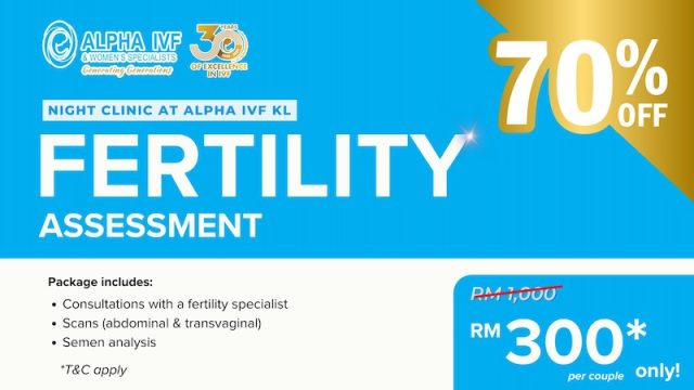 [ENDED] – Exclusive Night Clinic Offer – 70% OFF Fertility Assessment ...